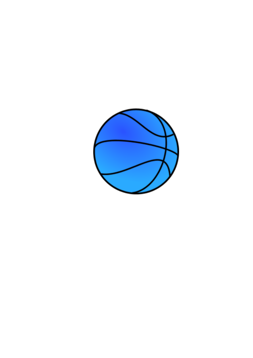 Blue basketball clipart free images - WikiClipArt