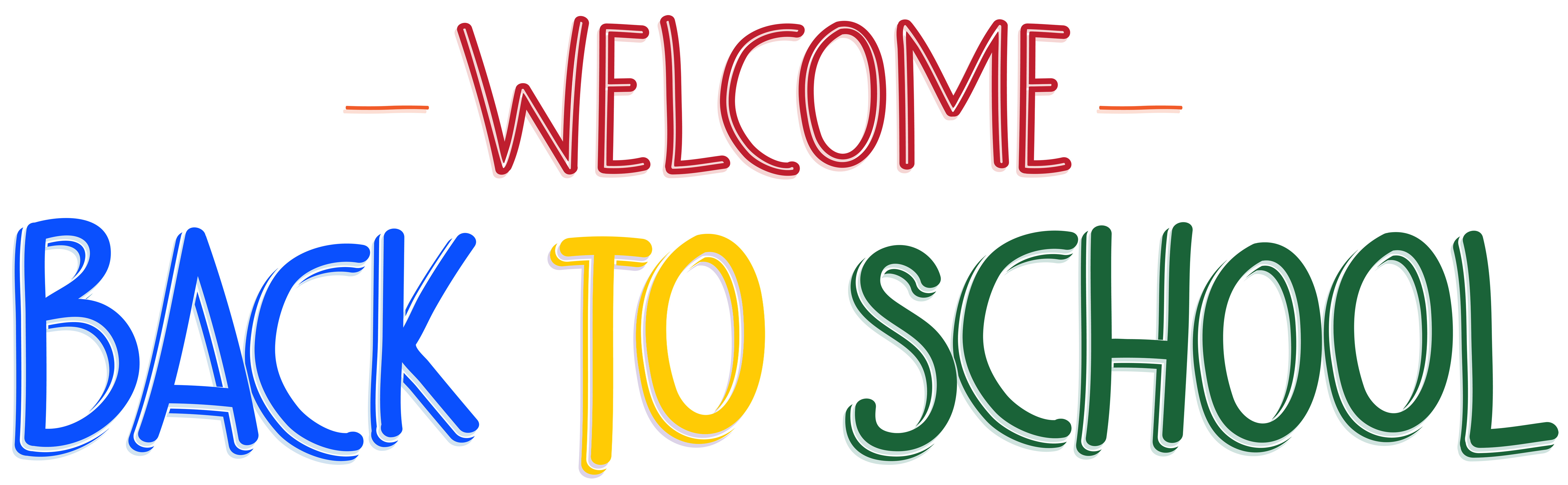 Welcome Back To School Clipart WikiClipArt