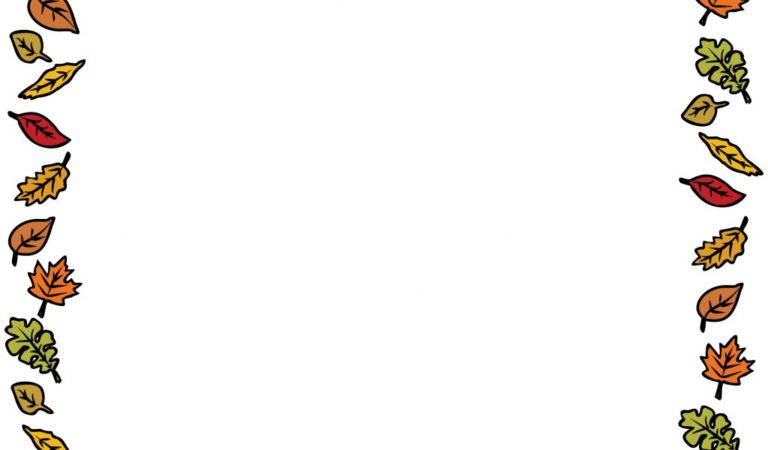 Clip art fall borders school - WikiClipArt