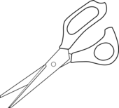 Purple scissors clip art at vector image 1 - WikiClipArt