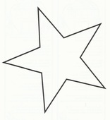 Star outline images images for 5 point star outline clipart free to use ...