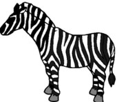 Zebra clip art clipart free to use resource - WikiClipArt