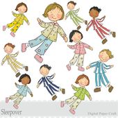 Sleepover boys and girls on clipart - WikiClipArt