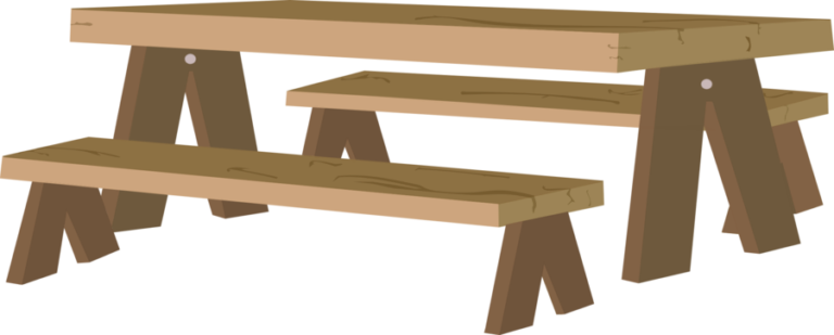 Picnic table clipart 17 - WikiClipArt
