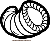 Empty cornucopia clipart - WikiClipArt