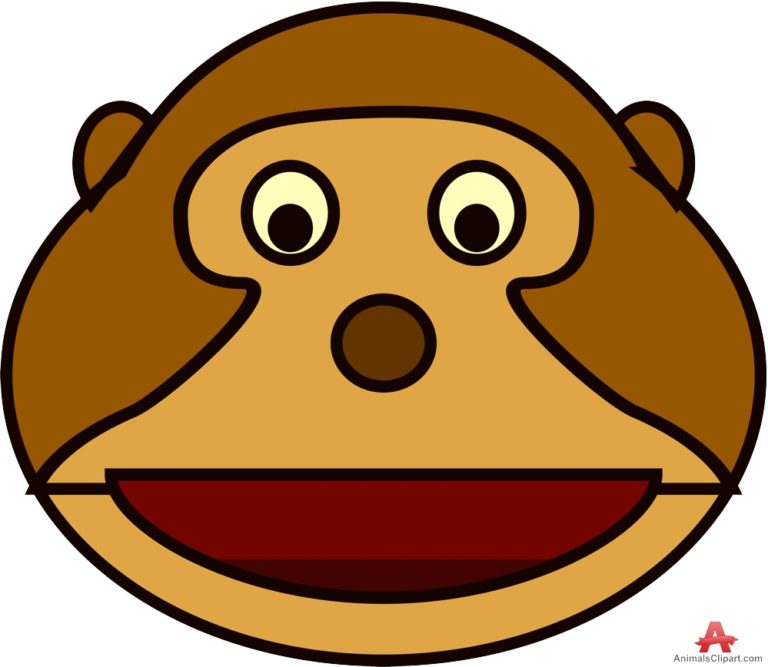 Monkey face clipart free design download - WikiClipArt