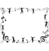Musical borders music note border - WikiClipArt