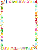 Preschool border clip art page and vector graphics - WikiClipArt