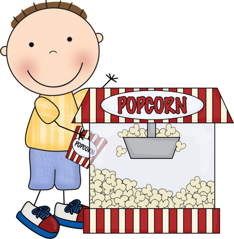 Popcorn black and white popcorn clip art black and white free clipart ...