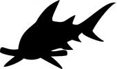 Shark fin outline free clipart images - WikiClipArt