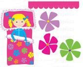 Slumber party clipart girls clip art - WikiClipArt